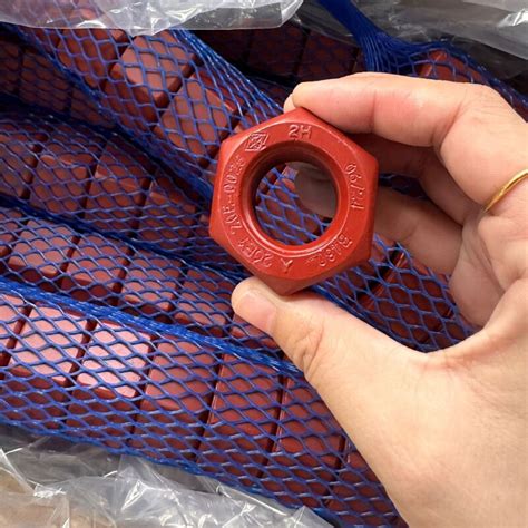 Api 20e Heavy Hex Nut Astm A194 2h 1 14 Inch Xylan Coated Landee