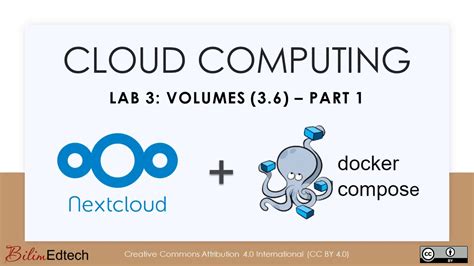 Cloud Computing Lab 361 Nextcloud Using Docker Compose Youtube