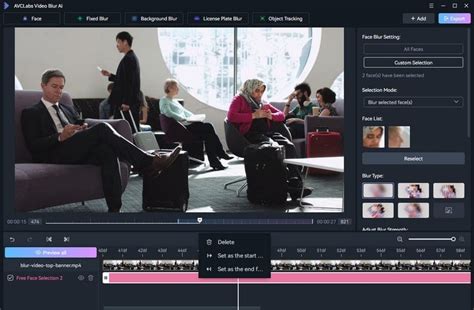 AVCLabs Video Blur AI Best Video Blurring And Object Removal Software Powered By AI