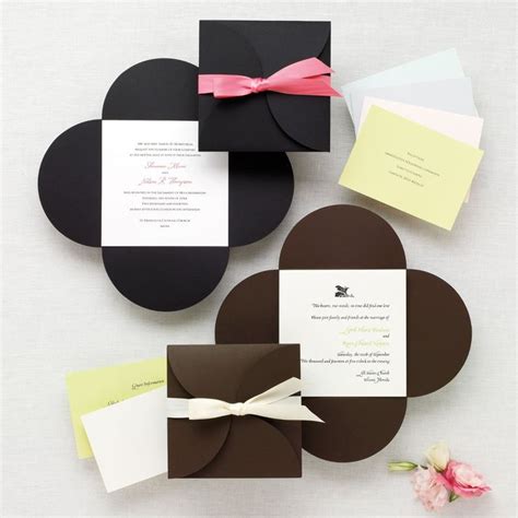 Black White And Lime Green Wedding Stationery Invitation Card Design Diy Paper How To Make