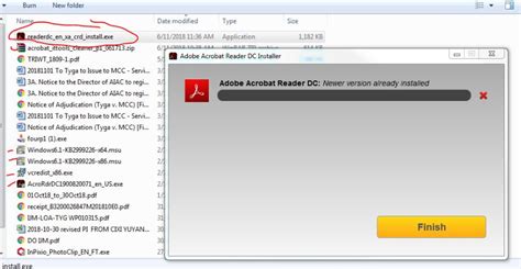Adobe Acrobat Reader Dc Newer Version Already In Adobe Community