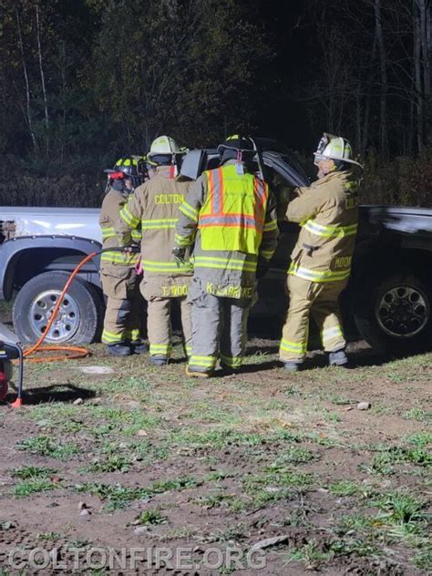 Extrication Training Colton Volunteer Fire Department