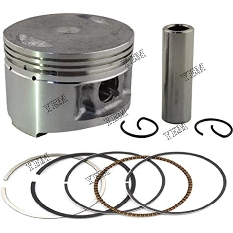 Yem Engine Parts 2 Set Oversize 05mm Piston Andring