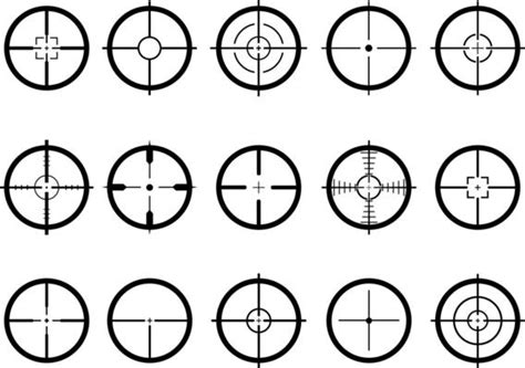 Sniper Scope Vector Art Icons And Graphics For Free Download