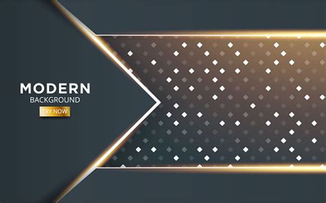 골드 라인과 황금 빛광선현대 다크 추상 기술 배경 배너 디자인 용지 효과와 레이어를 겹칩니다 텍스처 파티클 배경에 사실적인 빛 효과벡터 일러스트레이션 0명에 대한 스톡 벡터
