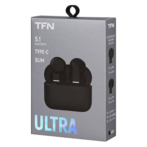 Tws наушники Беспроводные внутриканальные наушники Ultra черный