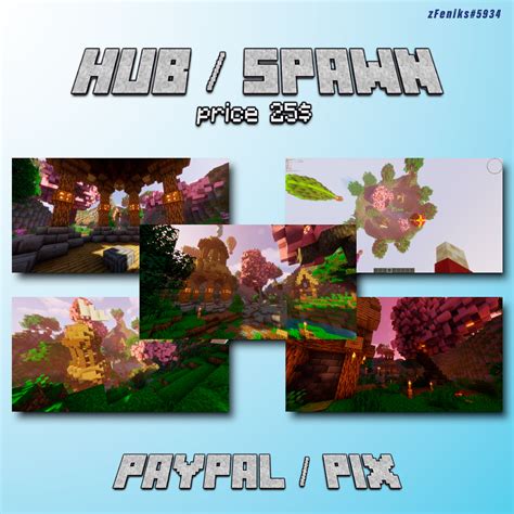 Spawn Hub Minecraft Map