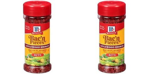 Mccormick Bacn Pieces Applewood Smoked Bacon Flavored Bits 2 Pack 3 74 Ozs