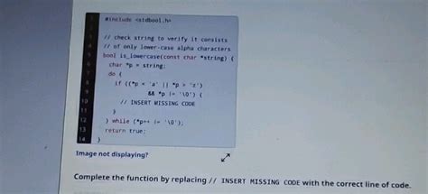 Include Estdboolh 1 Check String To Verlfy It StudyX