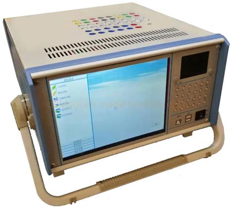 Six Phase Relay Protection Secondary Current Injection Test Set
