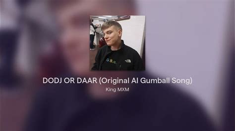 Dodj Or Daar Original Ai Gumball Song Youtube
