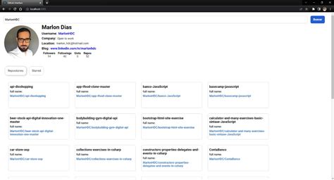 Github Marlonhdc Reactjs Api Interface Main
