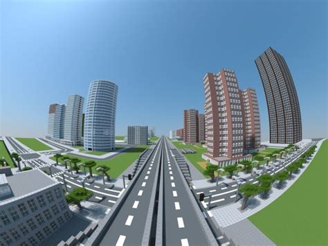 Spacia City Minecraft Building Inc
