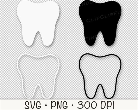 Tooth Shape Clipart