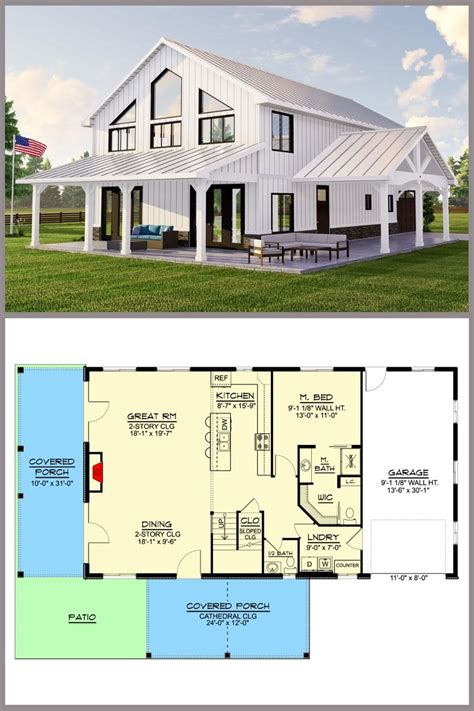 3 Bedroom Barndominium Floor Plans With Loft Artofit