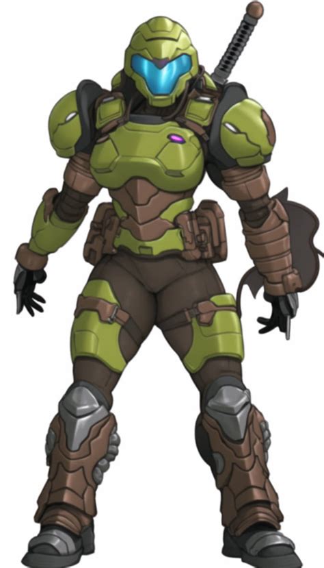 Doom Slayer Girl 3 By Hardboildchicken On Deviantart