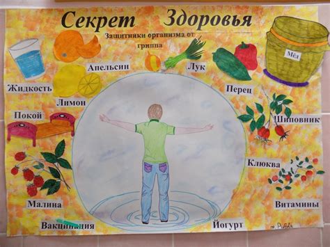 Плакат на тему здоровье для детей (47 фото)