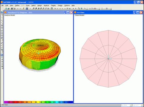 The Geometry Of The Structure Finite Element Mesh And Vertical