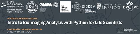 Evolve Distributed In Person Training Course Intro To Bioimaging