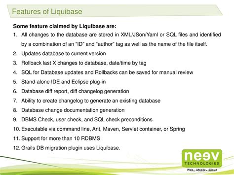 Ppt Liquibase Powerpoint Presentation Free Download Id1334098