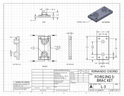 Forge Mold Dimensioning And Tolerancing By Fernando Osorio At