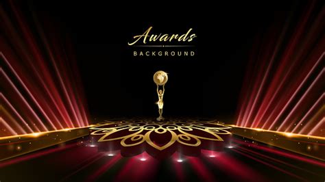 레드 카펫 볼리우드 무대 스포트 라이트 골든 로얄 어워드 그래픽 배경 우아한 샤인 레이 현대 럭셔리 프리미엄 기업 디자인 배너