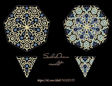 Pin On жикард крючком схемы