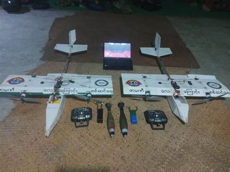 Pdf က အနောက်မြောက်တိုင်း စစ်ဌာနချုပ်ကို ဒရုန်းများနှင့် ရှော့တိုက်ဒုံးများပေါင်းစပ် တိုက်ခိုက