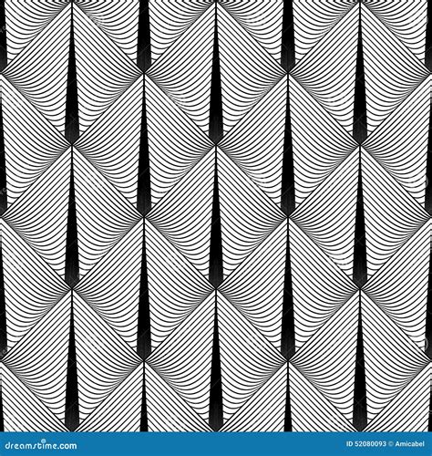 Design Seamless Diamond Geometric Pattern Stock Vector Illustration Of Striped Tetragon 52080093