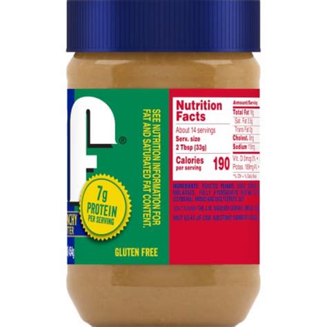 Jif Extra Crunchy Peanut Butter 16 Oz Ralphs