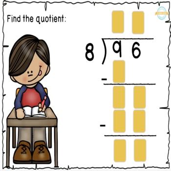 Division Of Single Digit Divisor From 2 To 9 With Double Digit Dividend