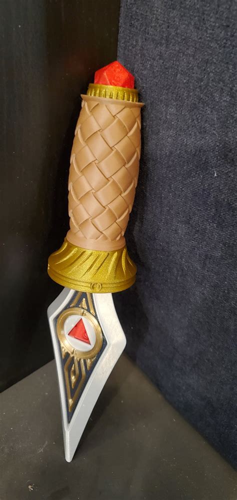 3d Printable Dice Dagger By Clockspring