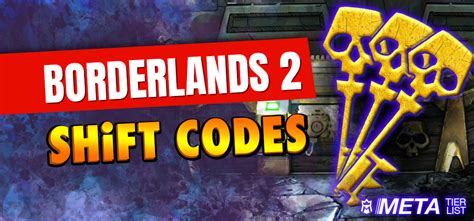 Borderlands 2 Shift Codes Free Golden Keys And Skins 2026