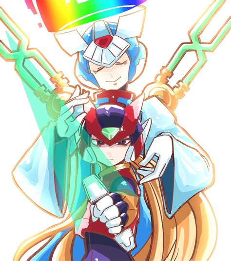 Zero X Zero Z And Cyber Elf X Mega Man And More Drawn By Meshiuma X Danbooru