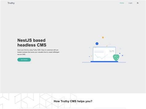 Truthy React Frontend By Gobeam A Express Template Built At Lightspeed