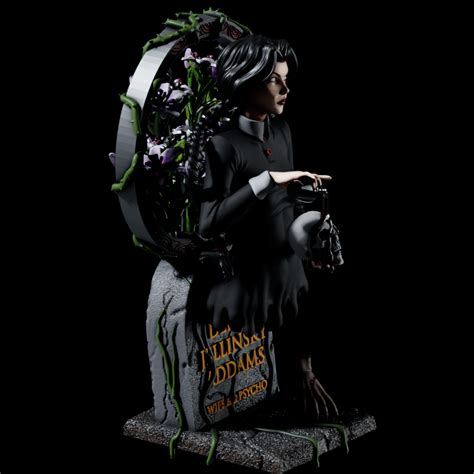 1712 Wednesday Addams Nsfw Stl 3d Print Files My Stl