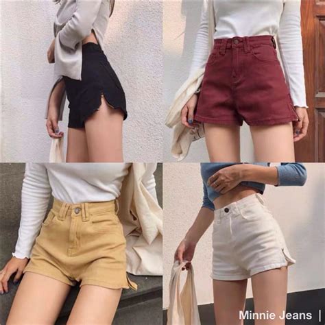 🍒hot Item 2020🍒 กางเกงขาสั้น ซิปข้าง เนื้อผ้ายืด ซิปข้างสามารถรูดได้ Size S M L Xl Xxl ราคาส่ง