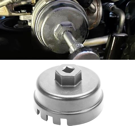 64mm Filter Tool 64mm Oil Filter Wrench Tool 14 Flute Cap Style For