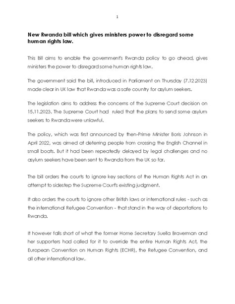New Rwanda Bill 7 1 New Rwanda Bill Which Gives Ministers Power To