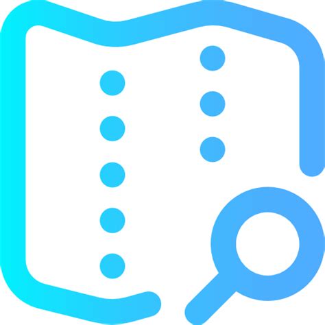 Maps Super Basic Omission Gradient Icon