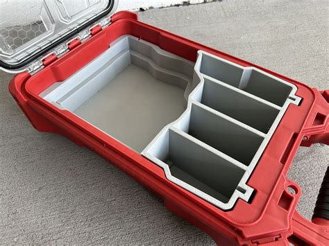 M12 Staple Gun Storage Insert For Milwaukee Packout Organiser INSERTS