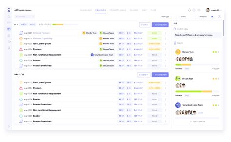 Scagile • Advanced Pi Planning Tool For Agile Teams