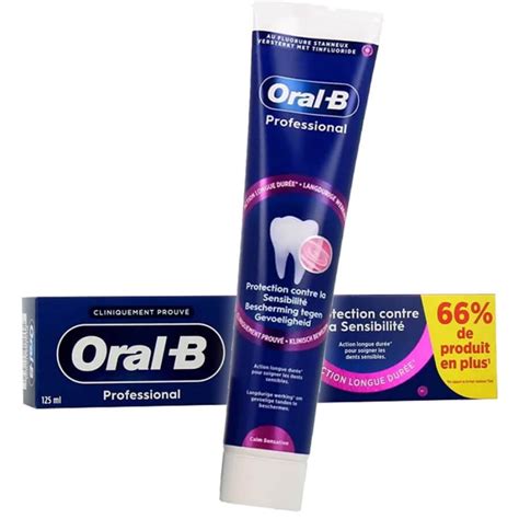 Oral B Professional Sensitivity Protection Toothpaste 125 Ml