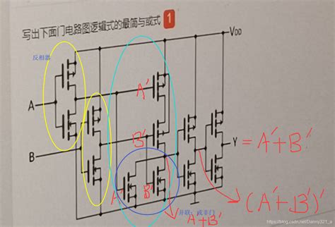 Cmos与非门电路、或非门电路cmos或非门 Csdn博客