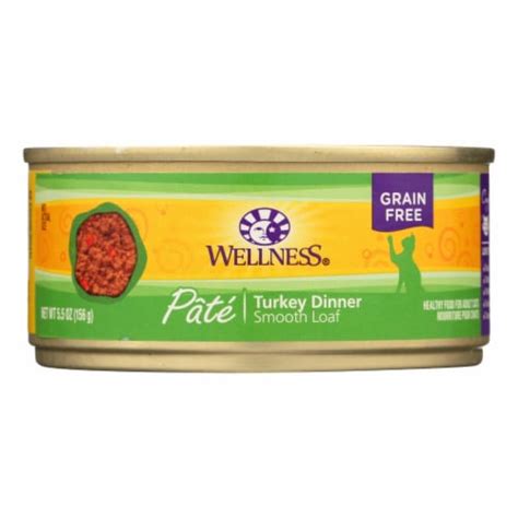 Wellness Cat Food Turkey Recipe Case Of 24 55 Oz Harris Teeter