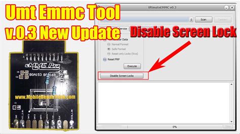 Umt Emmc Tool Activation And Tutorial Umt Emmc Tool Isp Pinout