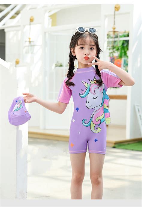 Unicorn Splash Girls Swimsuit Available On The Mom Store