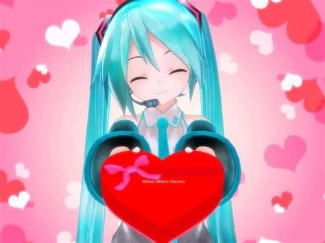 Pin De Dulce En Hatsune Miku Hatsune Miku San Valentín