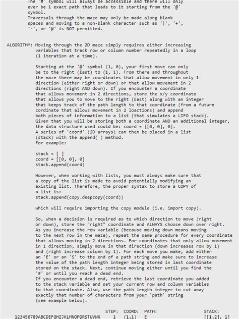 Solved The Python Function That Randomly Generates Mazes