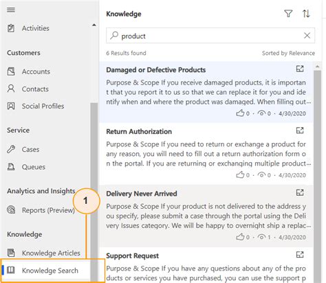3 Knowledge Search Dynamics 365 Customer Service Ellipse Solutions